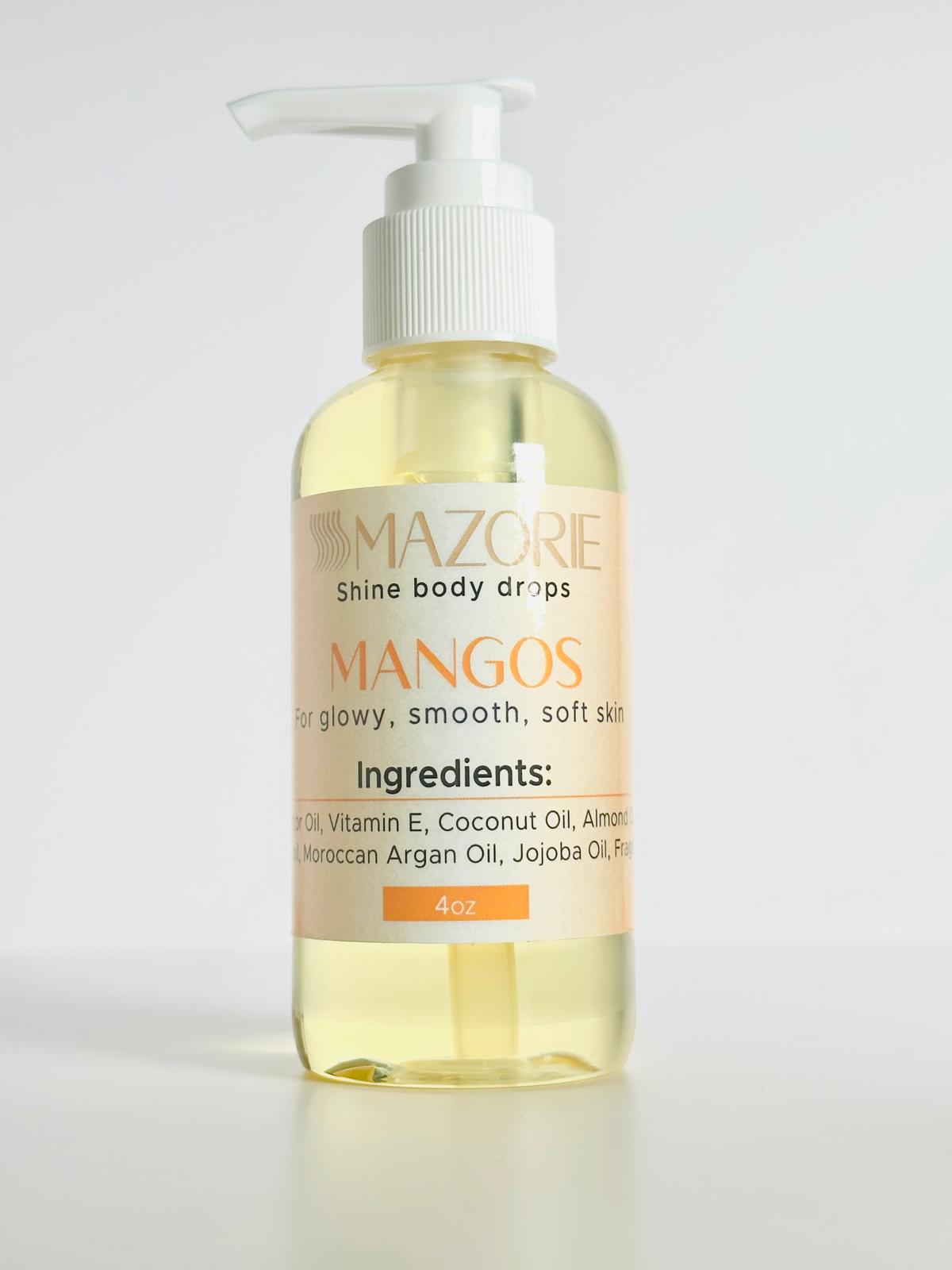 MANGOS SHINE BODY DROPS | MAZORIE